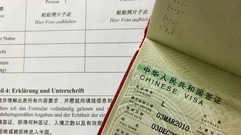 China Visum Dusseldorf